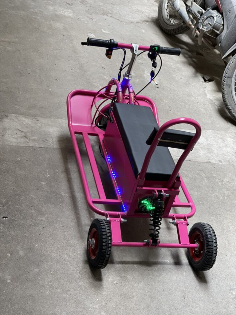 Xe Drift Chế 360 độ - 2 Người ngồi, tải 150kg, Lõi động cơ 3cm - Xe Điện Cân Bằng 2 Bánh Giá Rẻ ...